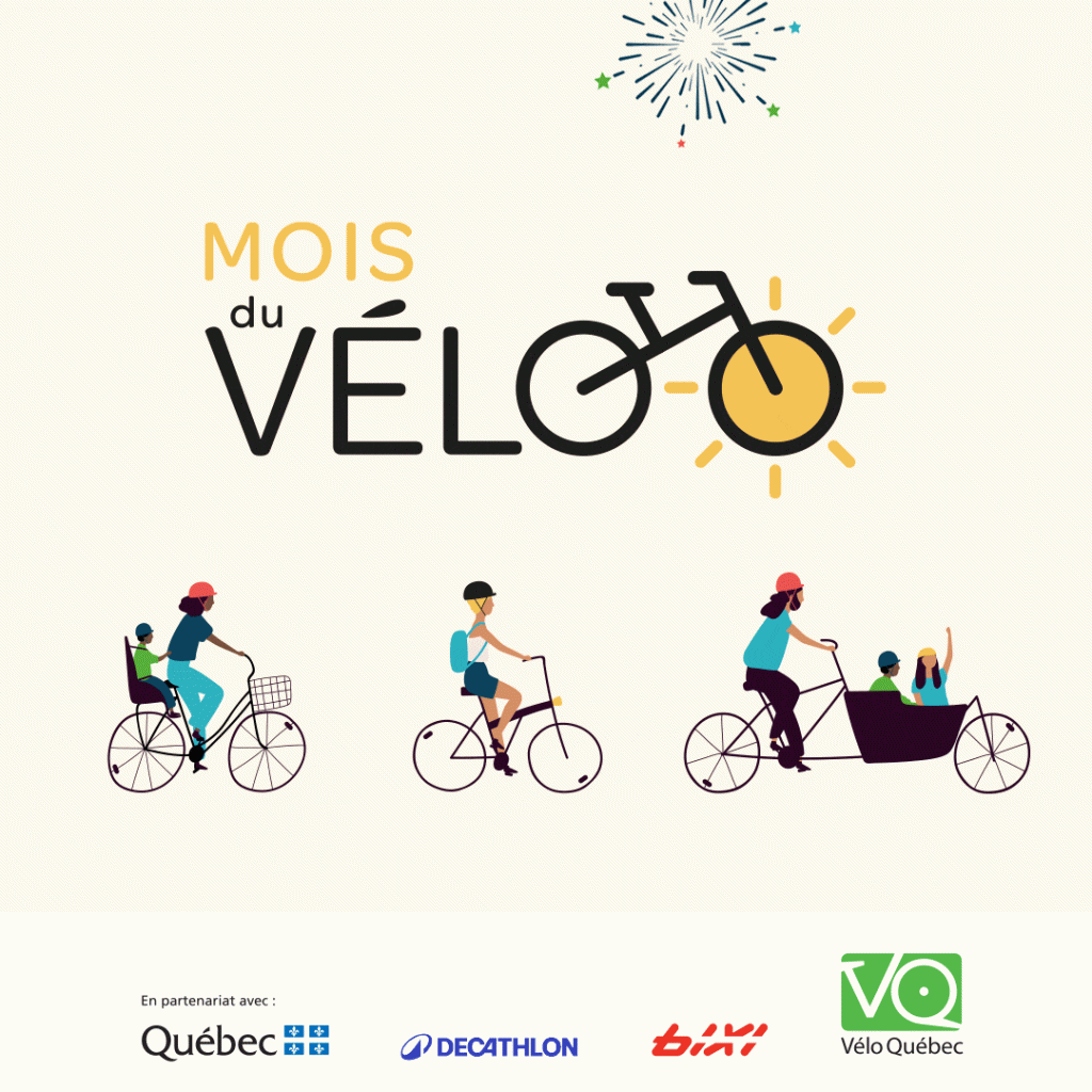 Mai, Mois du vélo et de la cohabitation routière - Ville de Baie-Comeau