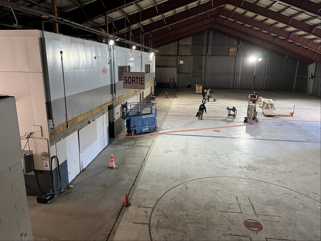 Mise à jour de chantier – Centre Henri-Desjardins - Ville de Baie-Comeau